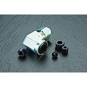 Caplugs TH-5 TH Series – Plastic Hex Socket Threaded Plug, 80 Pack, Black HD-PE, NPT Thread Size 3/8"-18 Temporary Use, Low Pressure Testing & in-Plant Processes, Oil & Heat Resistant (ZTH51KA1)