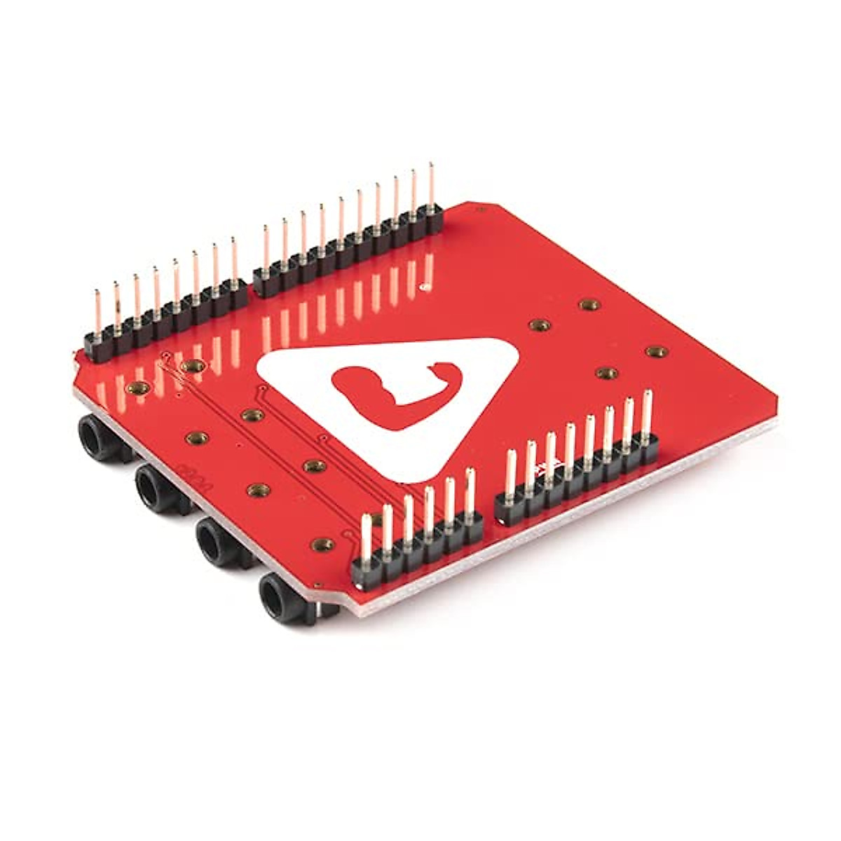 MyoWare 2.0 compatible with Arduino Shield- Connect to your compatible with Arduino R3 board & your MyoWare 2.0 Muscle sensor- Connect up to 6 sensors and/or link shields using TRS to TRS audio cables