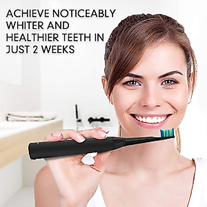 Dnsly Electric Toothbrush for Adults with 5 Modes Sonic Cleaning,Whitening Rechargeable Toothbrushes with 2-Min Smart Timer, 8 Brush Heads,1 Travel Case,Toothbrush 4 Hours Charge for 30 Days Use