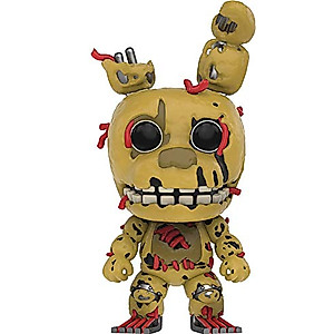 POP Five Nights at Freddy's - Springtrap Funko Pop! Vinyl Figure (Bundled with Compatible Pop Box Protector Case), Multicolored, 3.75 inches