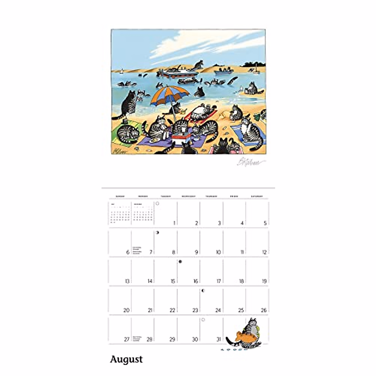 B. Kliban: CatCalendar 2023 Wall Calendar