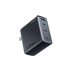 150W USB C Charger, Anker 747 Charger ( GaNPrime), 4-Port Fast Compact Foldable Gan Charger for MacBook Pro/Air, iPhone 14/Pro, iPad Pro, Dell XPS 13, Galaxy S22/S21, Note 20/10+, Pixel and More
