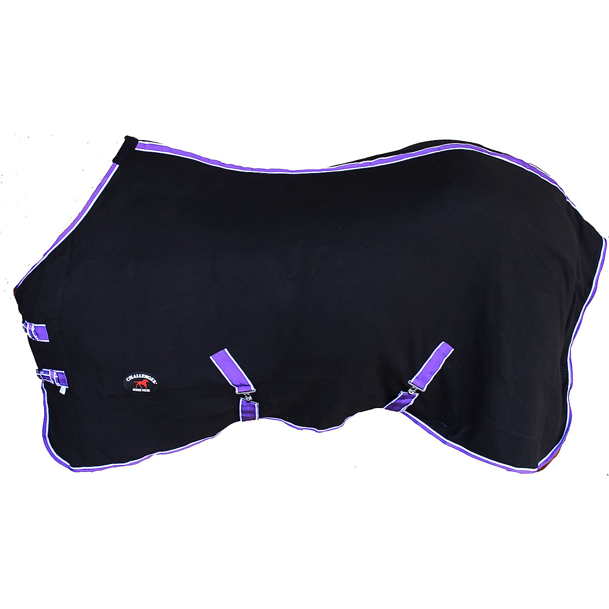 CHALLENGER 76" Horse Soft Fleece Cooler Exercise Blanket Show Sheet Wicks Moisture 4391