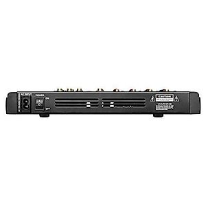 Audio2000'S AMX7342 Six-Channel Audio Mixer with USB Interface and Sound Effect