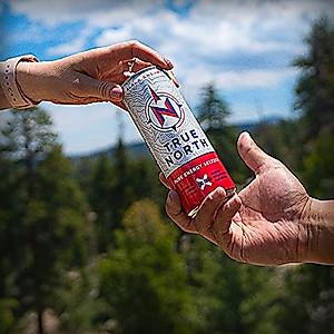 True North, Pure Energy Seltzer, Black Cherry, 12 Fl Oz (Pack of 12)