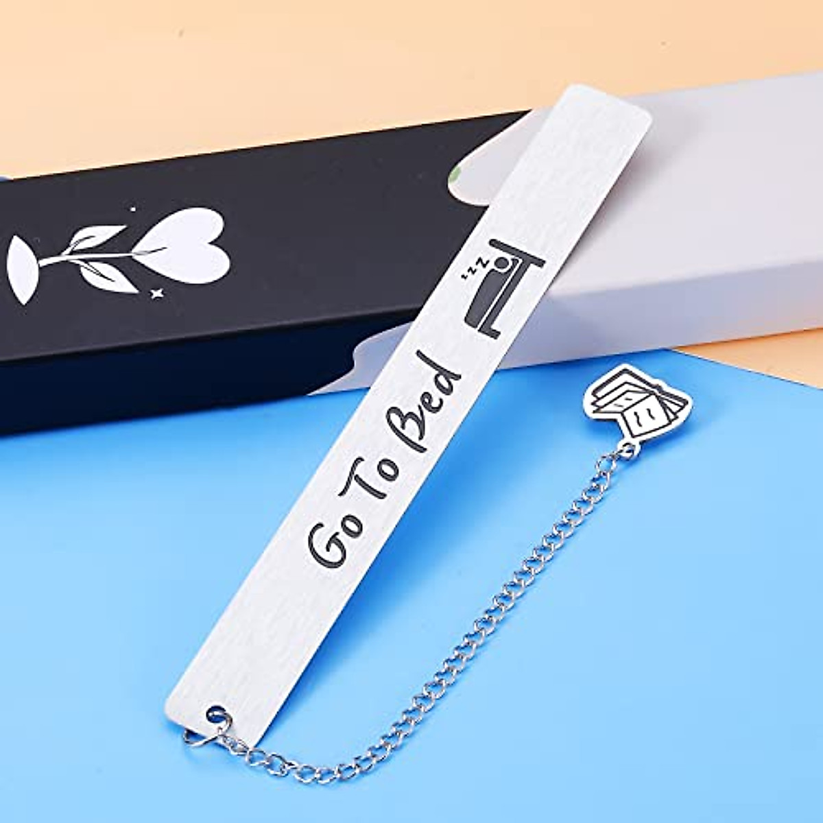 Book Lovers Gifts Double Sided Bookmark for Best Friends Kids Funny Bookmark for Readers Bookworm Women Men Stocking Stuffers for Teens Girls Boys Coworkers Teacher Christmas Birthday Presents