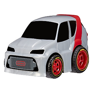 Little Tikes My First Cars Crazy Fast Cars Tuner Car Pullback Toy Car Vehicle with Epic Speed and Distance, Goes up to 50 ft