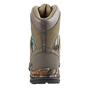 Northside womens Woodbury 800 Hunting Shoes, Stone/Aqua, 8.5 US