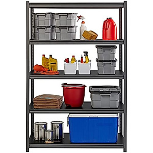 Hirsh 3,200 lb Capacity Iron Horse Shelving - 5 Compartment(s) - 72" Height x 48" Width x 24" Depth