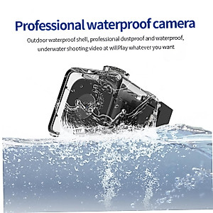 INOOMP 1080p Mini Night Vision Camera Waterproof Outdoor Security Small Camcorder for Home and Sports