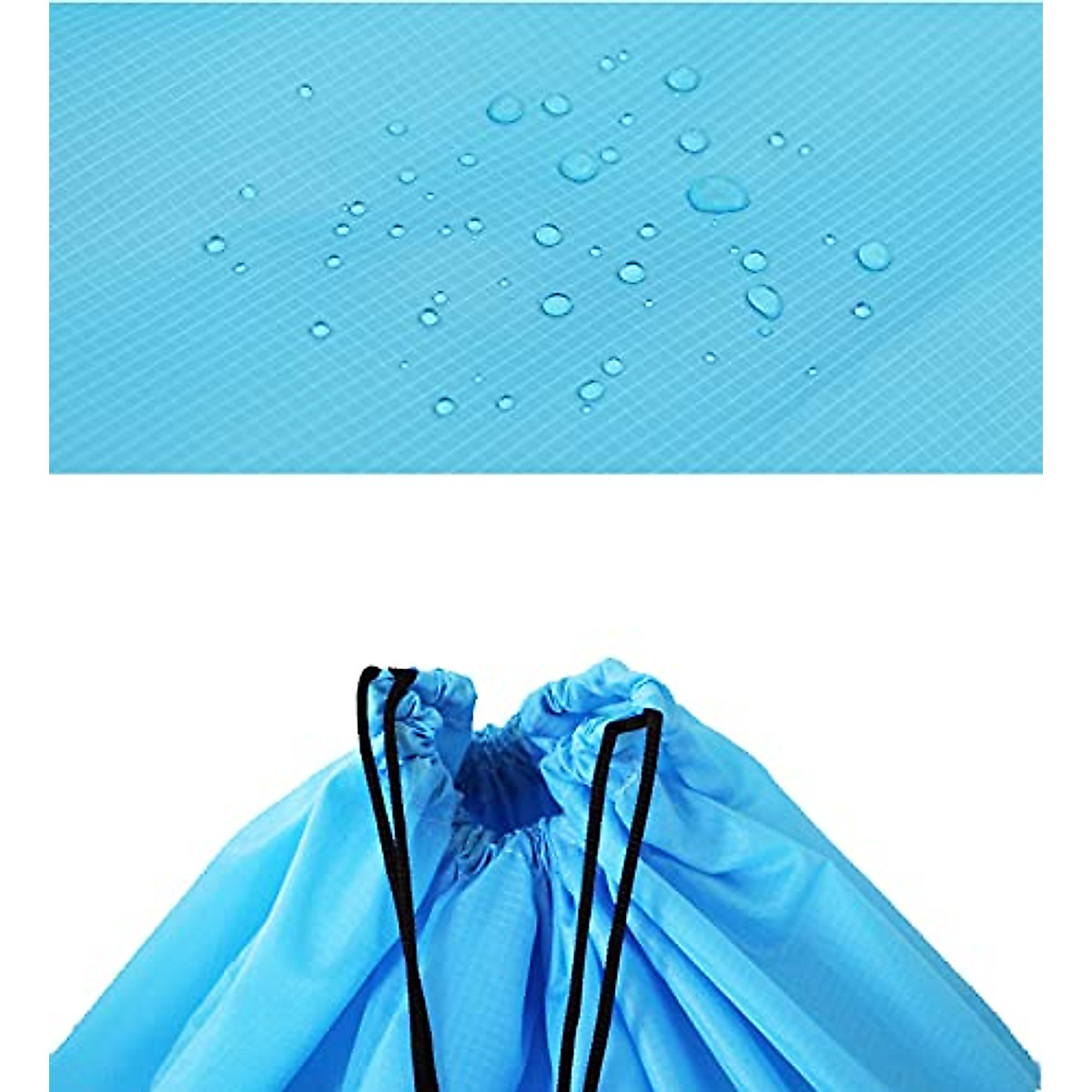 Muka Personalized Laundry Bag Embroidered Travel Washing Beam Storage Bag Waterproof Oxford Cloth for Dirty Clothing College Black 13"x17"