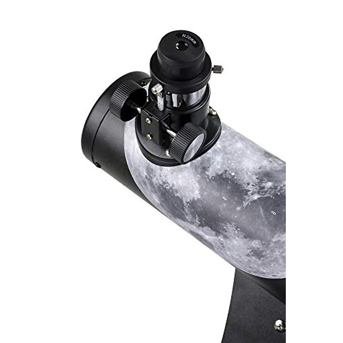 Celestron – 76mm Signature Series FirstScope – Compact and Portable Tabletop Dobsonian Telescope – Ideal Telescope for Beginners – Features Custom Moon Map Wrap – BONUS Astronomy Software Package