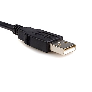 StarTech.com 6 ft. (1.8 m) USB to Parallel Port Adapter - IEEE-1284 - Male/Male - USB to Centronics Cable (ICUSB1284)