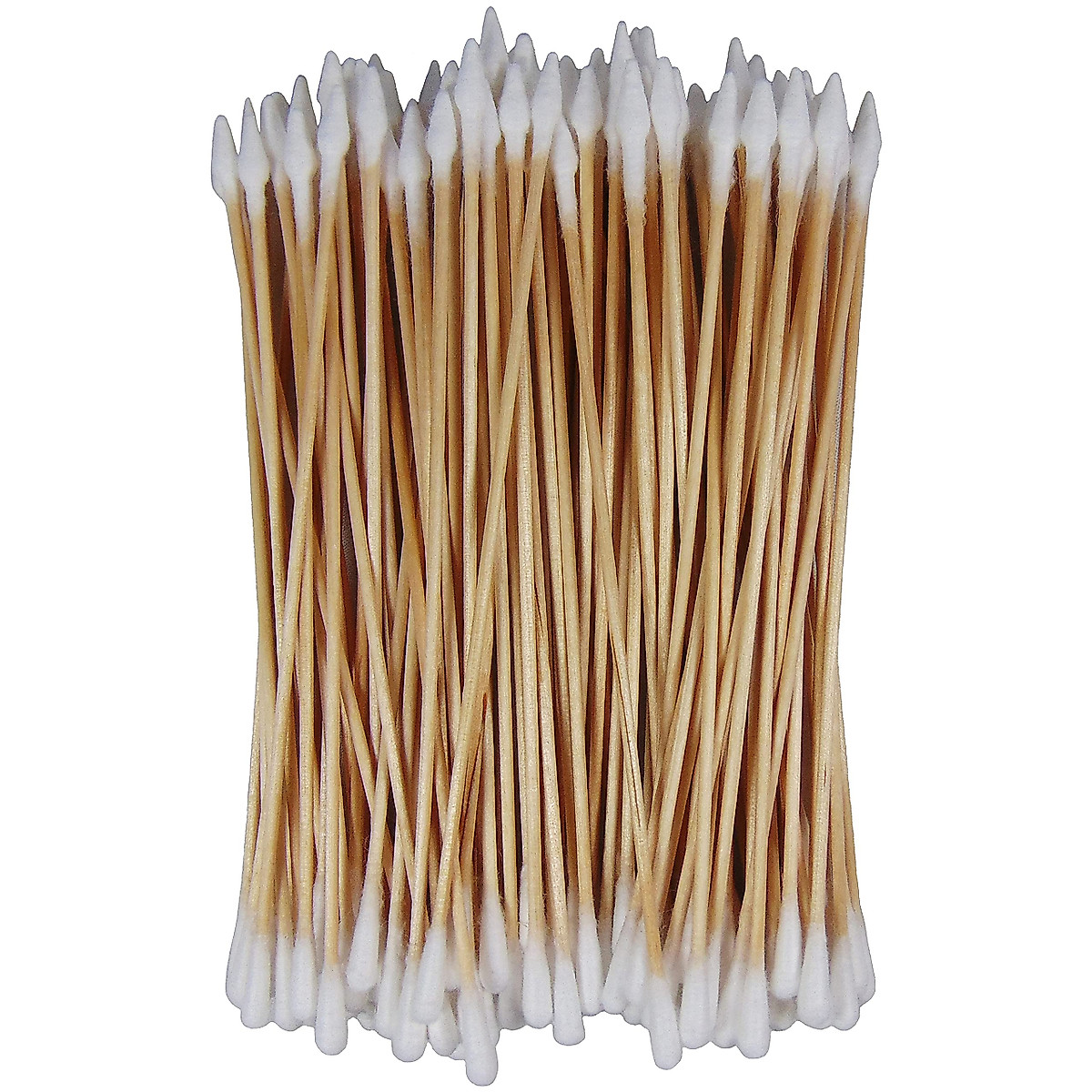 (Tapered and Regular Tip) Type-III 100pc Gun Cleaning 6 Inch Double Sided Cotton Swabs