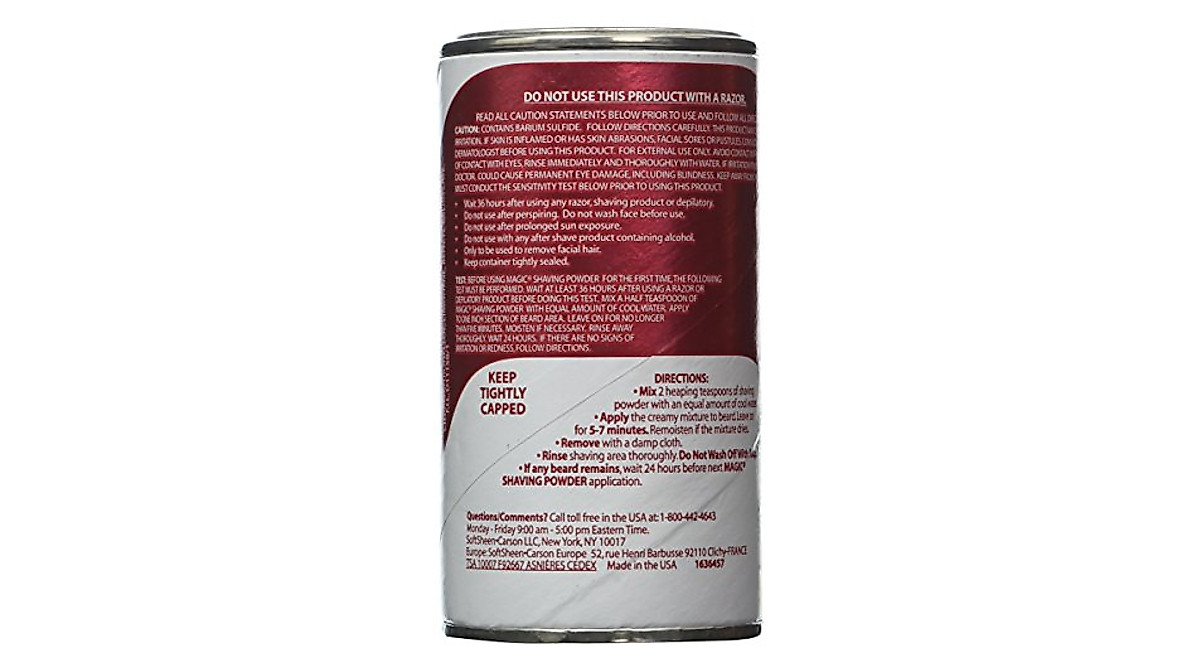 Magic Red Shaving Powder - Effortless Razor-Free Shave