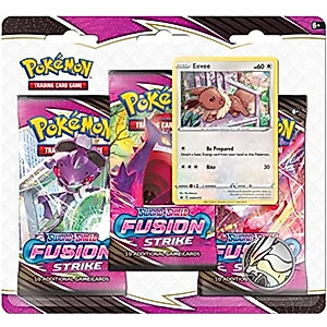 Pokemon Trading Card Game: Fusion Strike 3 Pack Blister - Eevee