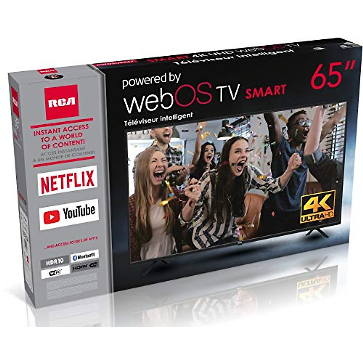 RCA 65-inch Class webOS Series - 4K UHD HDR Smart TV (2021 Model)