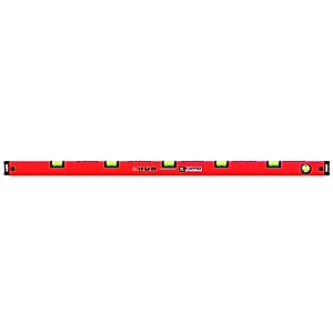 Kapro - 105 Topgrade Gradient Box Level - with Slope Measurements - Features Pre-Set Sloped Vials, Rubberized End Caps, Finely Milled Precision Surface - Hand Calibrated - Aluminum - 48 Inch