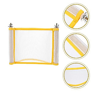 ULTECHNOVO Guinea Pig Cage Hammock Small Animal Hanging Bed 2 Tier for Ferret Sugar Glider Rat Chinchilla Puppy Bedding Playing Sleeping White