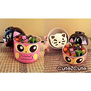 CuteZCute Bento Decoration Box, Animals Food Picks and Forks