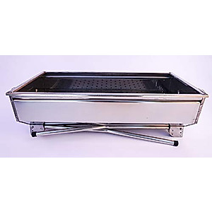 Stainless Steel Charcoal Grill Kebab BBQ Portable Mangal