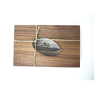 Walnut Solid Wood Cutting Board. Premium. Luxury Style. Handcrafted in Chicago. Butcher Block Style. Made in USA. Oiled & Ready for Use! 8"x5"x3/4"