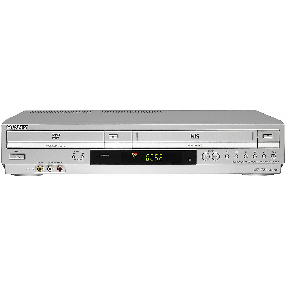 Sony SLVD370P DVD/VCR Progressive Scan Combo Player