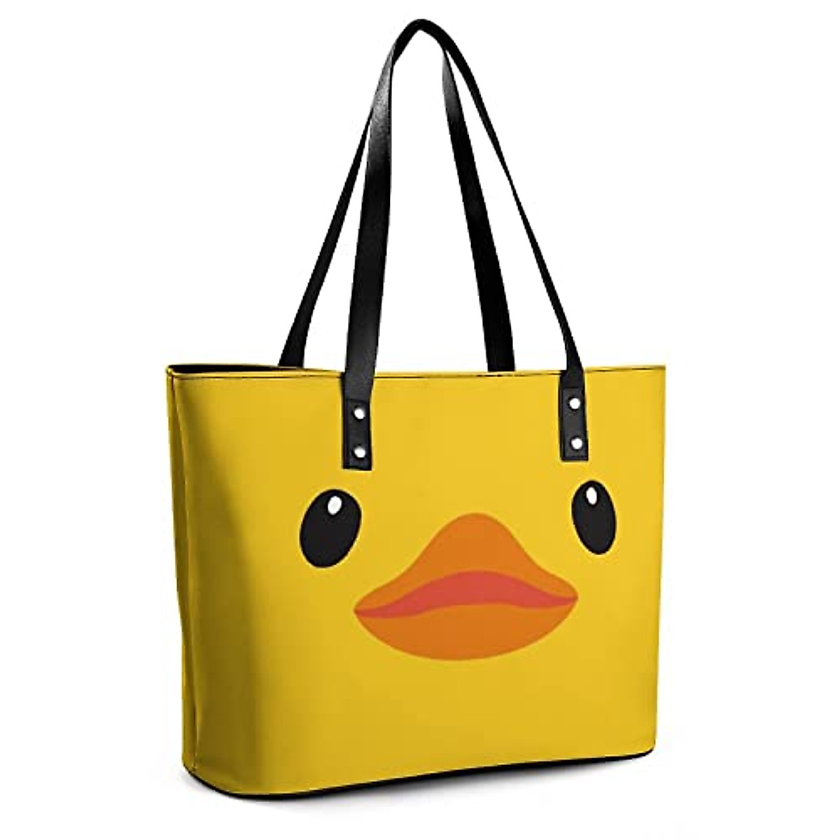 Womens Handbag Duck Leather Tote Bag Top Handle Satchel Bags For Lady