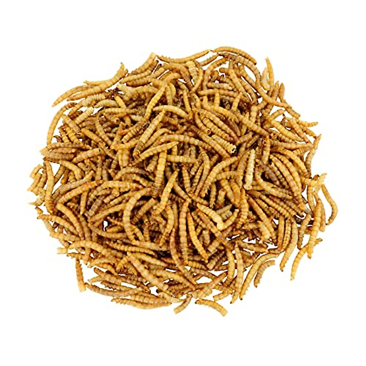 Hana Panda 100% Natural Dried mealworms High Protein Mealworms for Wild Birds, Chicken Treats, Fish & Reptiles,Hamsters and Hedgehogs All Natural Animal Feed