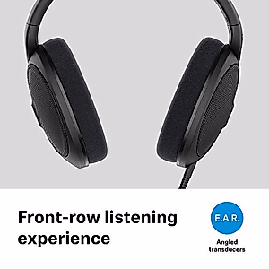 Sennheiser HD 560 S Over-The-Ear Audiophile Headphones - Neutral Frequency Response, E.A.R. Technology for Wide Sound Field, Open-Back Earcups, Detachable Cable, (Black) (HD 560S)