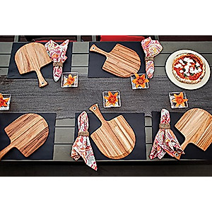 Ironwood Lucca Mini Pizza Peel, One Size, Acacia Wood