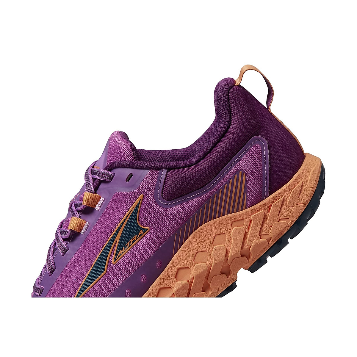 ALTRA Women's AL0A82CY Outroad 2 Trail Running Shoe, Purple/Orange - 6.5 M US