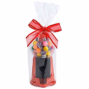 Purple Q Crafts Clear Basket Bags 9” x 20” 20 PACK Cellophane Gift Bags for Small Baskets, Mugs and Gifts 1.2 Mil Thick (20 Bags)