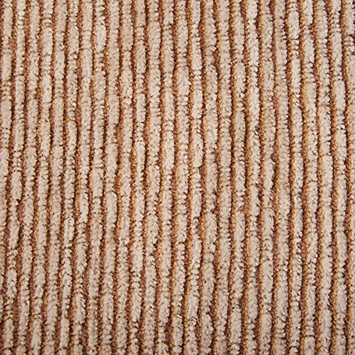 Signature Design by Ashley Lanett Traditional Faux Wood Detail Loveseat with 2 Accent Pillows, Beige