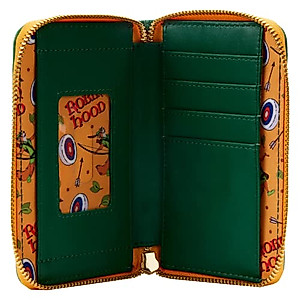 Loungefly Disney Robin Hood Book Zip Around Wallet