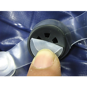 Zaltana Double Size Air Mattress with DC air Pump (Operated by D 4 Cell Battery)