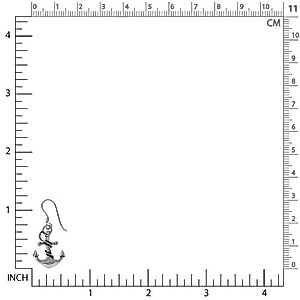 Silvershake 925 Sterling Silver Anchor Dangle Hook Earrings