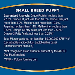 Bil-Jac Puppy Food Small Breed Formula Dry Dog Food 6 lb Bag - Chicken, Oatmeal & Yams - Super Premium Since 1947