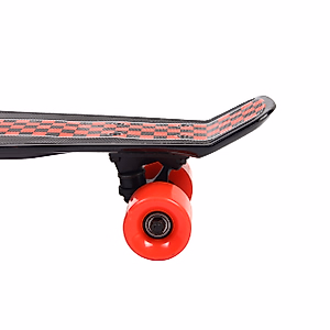 DAKOTT Ferrari Complete 22.5' inches Cruiser Skateboard, Black