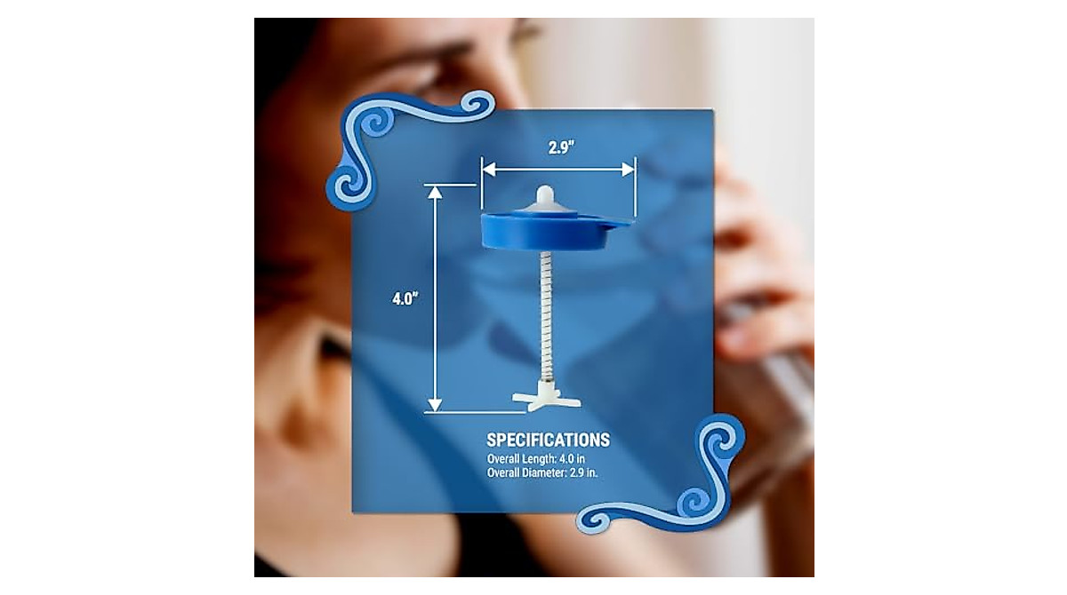 TERA PUMP Reusable No-Splash Cap for 5 Gallon Water Bottles