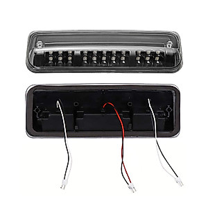 ISSYAUTO 3rd Brake Light Compatible with 2004-2008 F150 Third Brake Light LED High Mount Stop Light