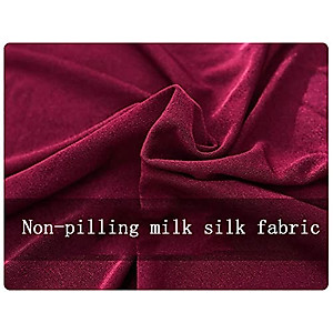 IMYOGI High Stretch Sofa Covers High Stretch Couch Covers L Shape Soft Durable Sofa Slipcovers Solid Color Sectional Machine Washable Furniture Protector for Kids & Pets -Blue-4 Seater+4 Seater