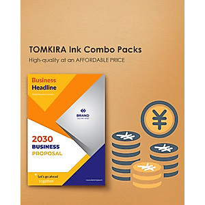 TOMKIRA 910 XL Ink cartridges Combo Pack Replacement for 910 XL Compatible with OfficeJet Pro 8020 8030 8025 8035 8028, Compatible with OfficeJet 8022 8010 8015 (1 Black,1 Cyan,1 Magenta,1 Yellow)