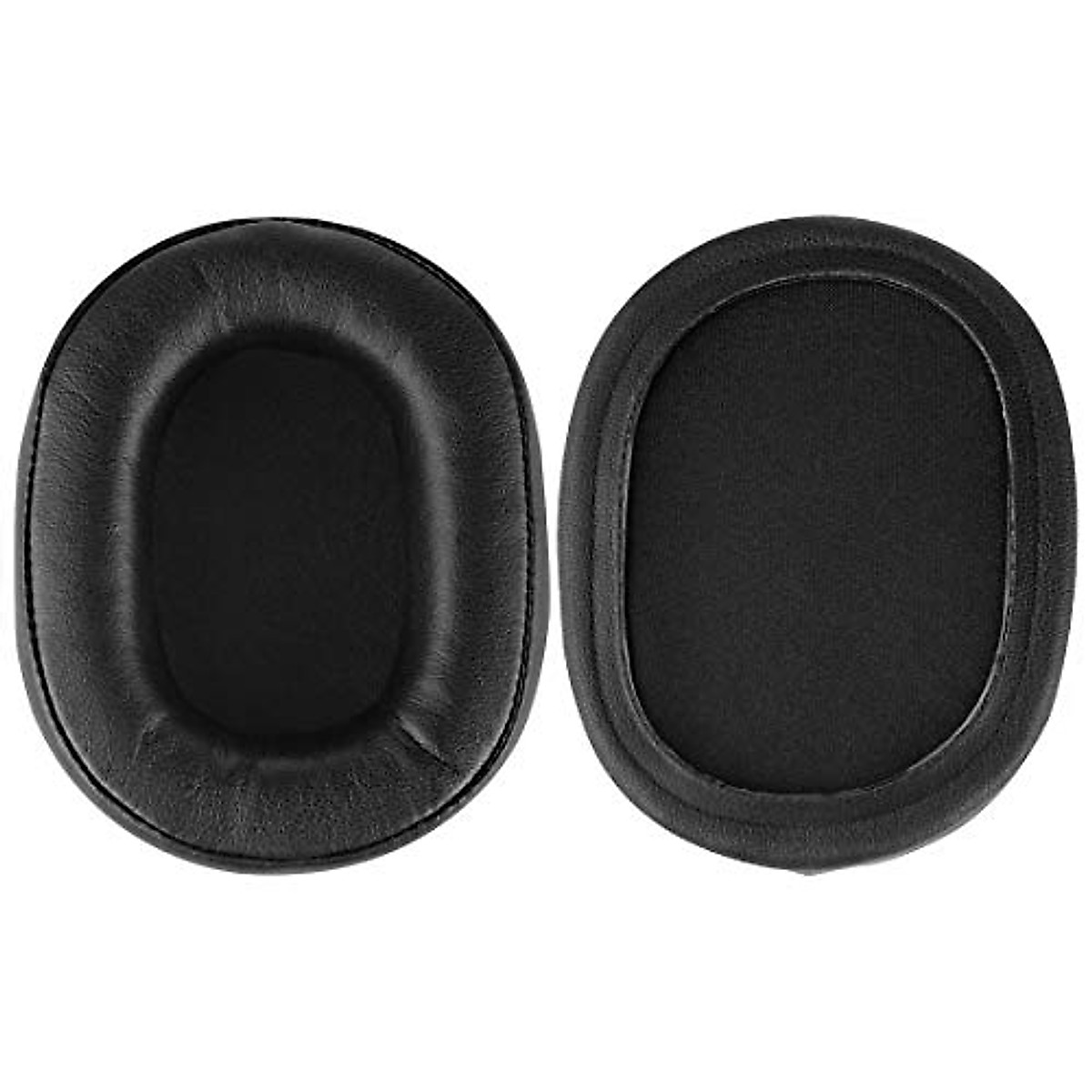 Geekria QuickFit Replacement Ear Pads for Audio-Technica ATH-MSR7 MSR7NC MSR7BK MSR7GM Headphones Earpads, Headset Ear Cushion Repair Parts (Black)