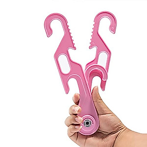 Simple Portable Clothes Hanger, Multifunctional New Folding Travel Clothes Hanger, 6 Pieces Threecolorcombination6pieces