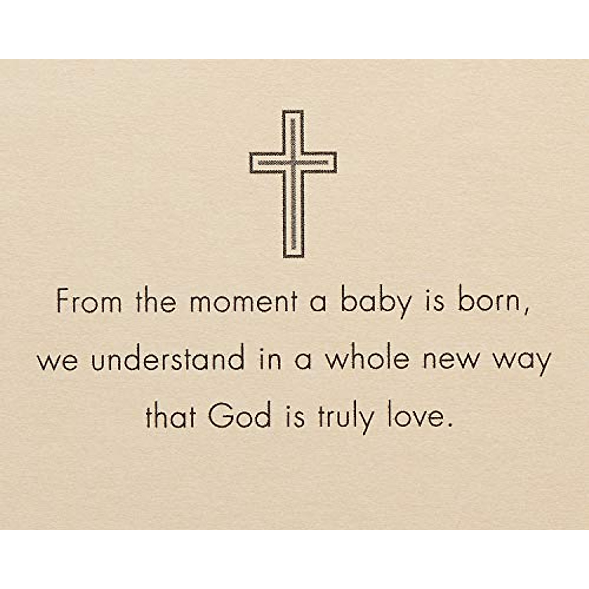 American Greetings Baptism Card (Piece of Heaven)