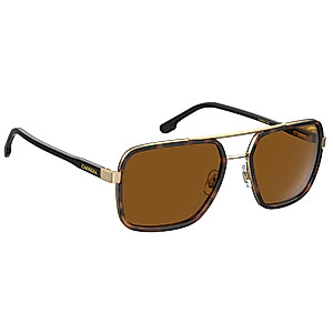 Carrera 256/S Gold/Brown 58/18/140 men Sunglasses