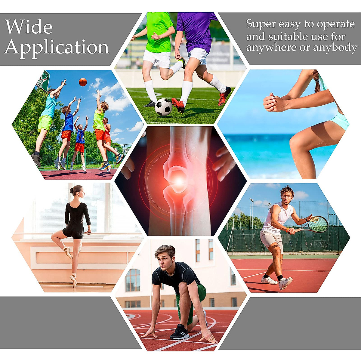 Elastic Calf Compression Bandage Leg Compression Sleeve for Men and Women, Compression Wraps Lower Legs for Stabilising Ligament, Joint Pain, Sport, Adjustable Black (4 Pieces,180 cm)