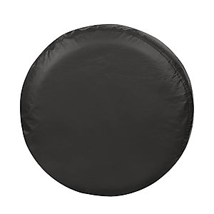Explore Land 30-33 inch Spare Tire Cover Fit Trailer, RV, SUV, Truck, Tough Tire Wheel Soft Cover, Black