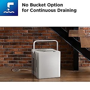 Midea Cube 20 Pint Dehumidifier for Basement and Rooms at Home for up to 1,500 Sq. Ft., Smart Control, Works with Alexa (White), Drain Hose Included, ENERGY STAR Most Efficient 2022